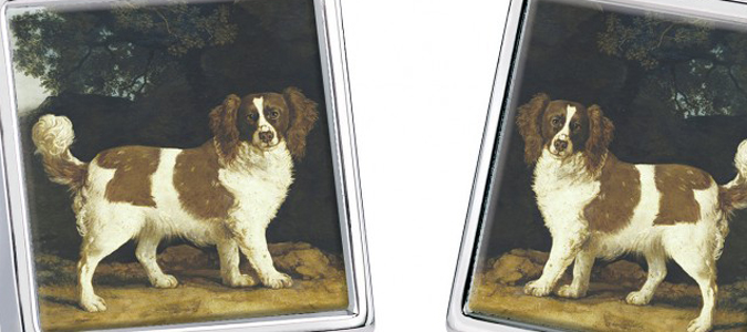 レトロ感のある可愛らしい"Stubbs Spaniel"デザイン